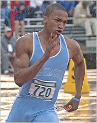 Columbia Sprinter Faces Olympic Choice